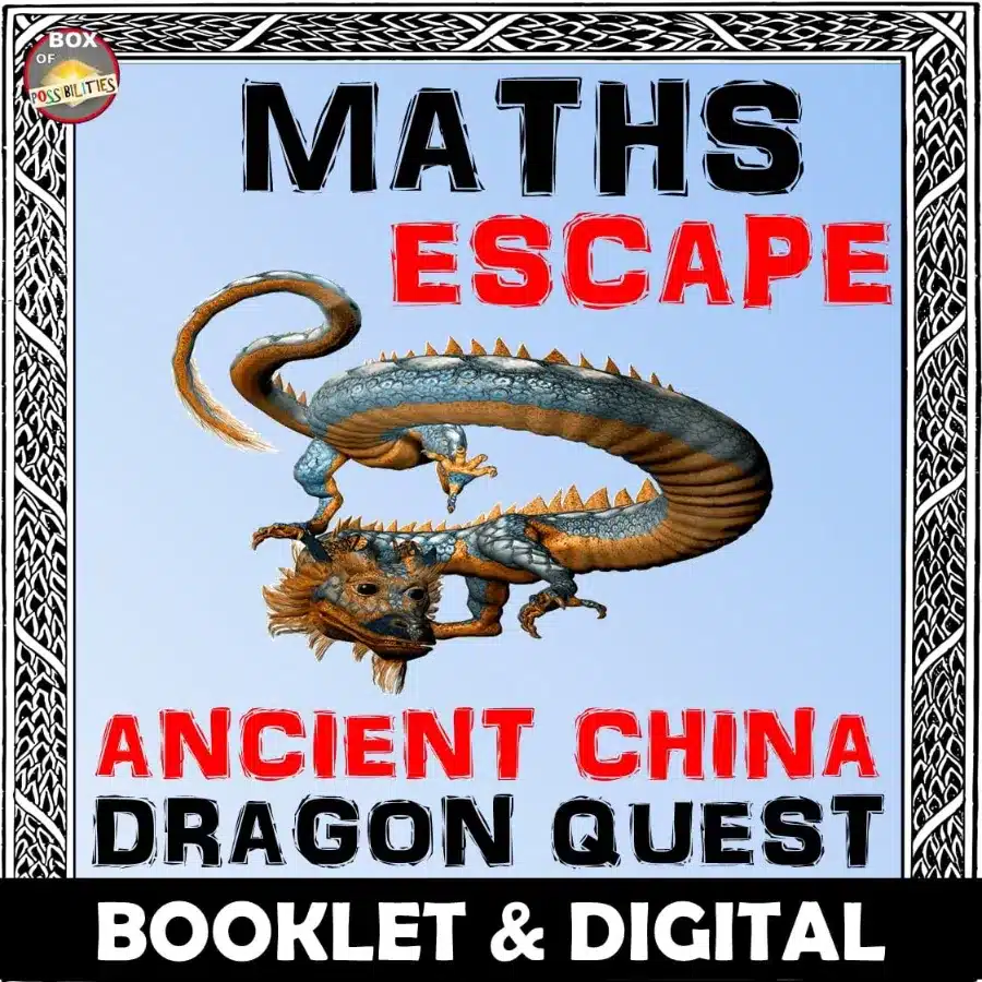 Chinese New Year Maths Escape Room - Ancient China Dragon Quest - Top ...