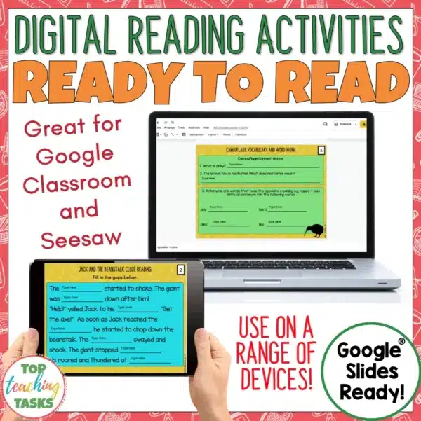 Digital Shared Ready to Read Activities – Top Teaching Tasks Members