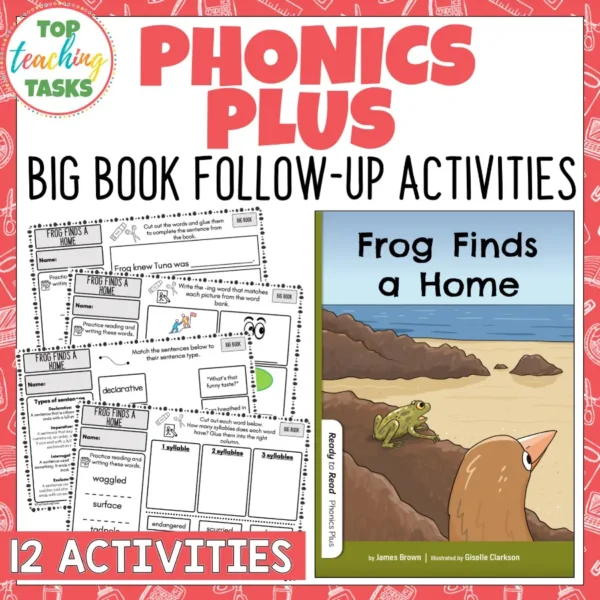 Frog Finds a Home – Ready to Read Phonics Plus Big Book – Top Teaching ...