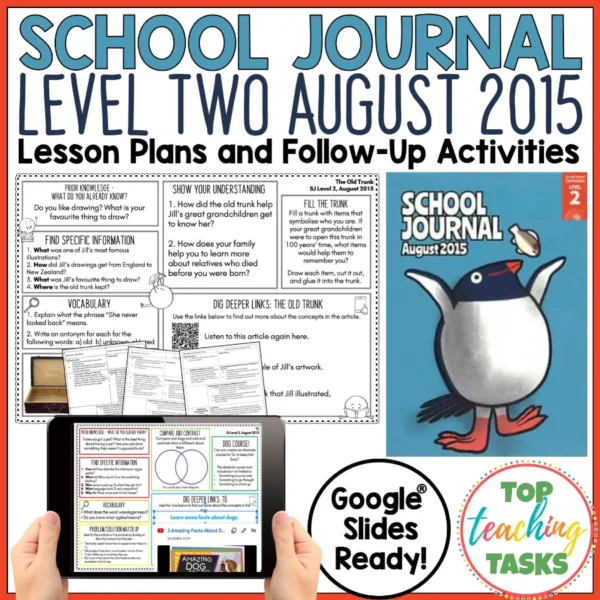 School Journal Level 2 August 2015 Follow Up Activities – Top Teaching ...