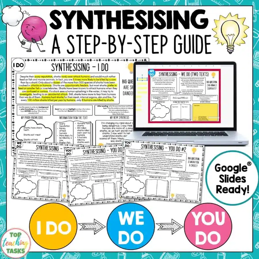 Synthesising Reading Passages and Activities - Top Teaching Tasks Members