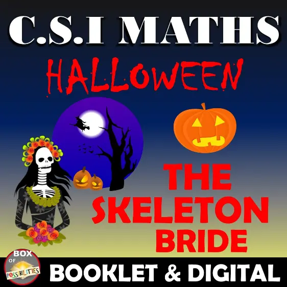 Halloween CSI Maths Activity: The Skeleton Bride. - Top Teaching Tasks ...